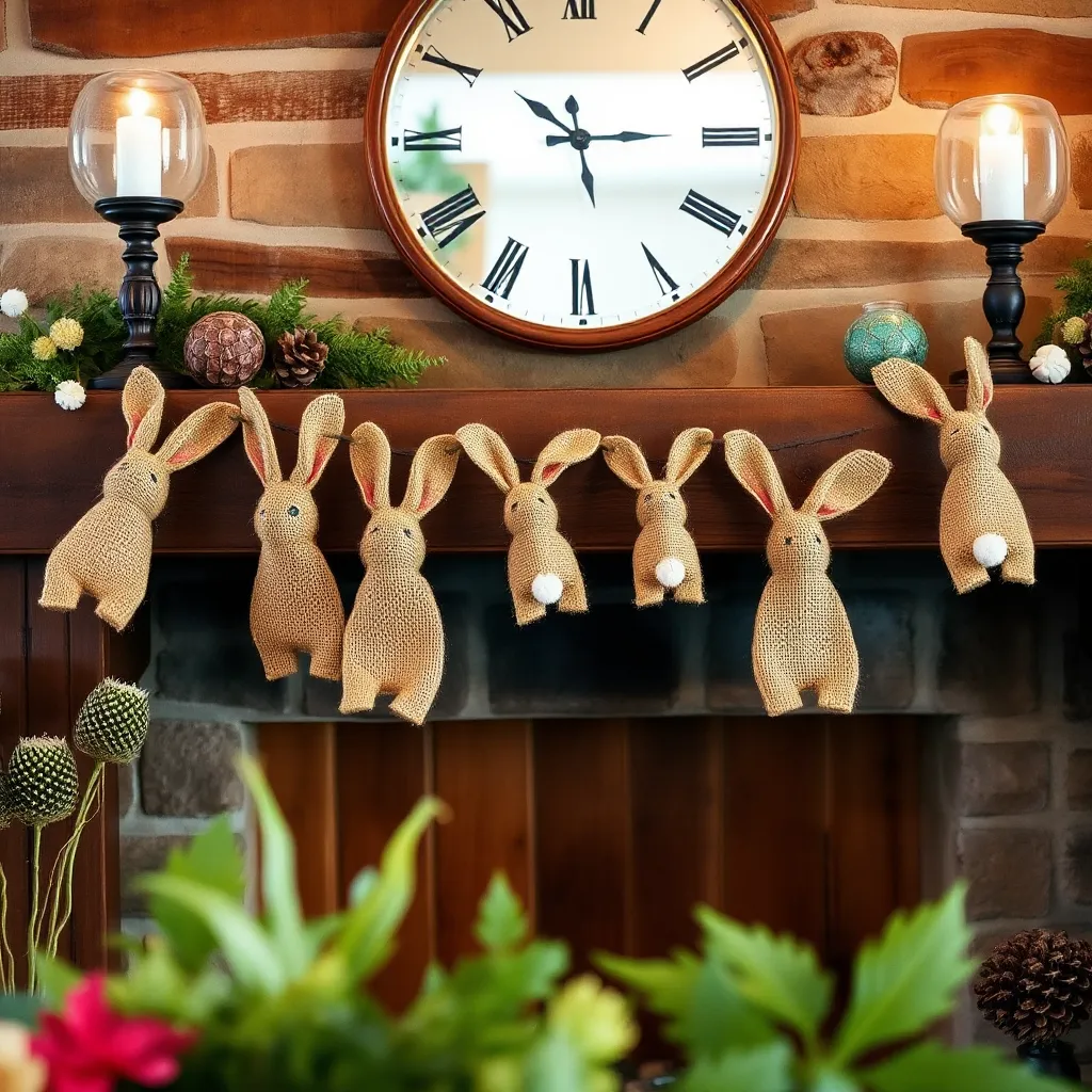 Burlap Bunny Garland: A Detailed Guide to Crafting