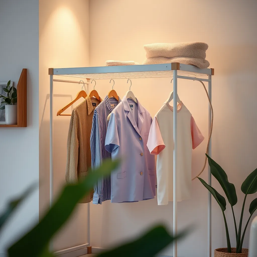 Maximize Space with Expandable Clothes Drying Racks