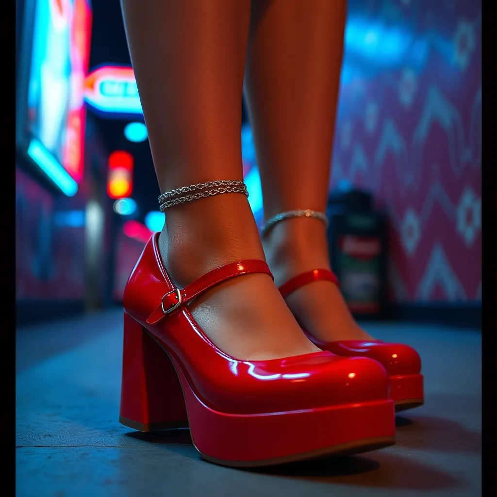 Exploring the Allure of Red Bottom Mary Janes
