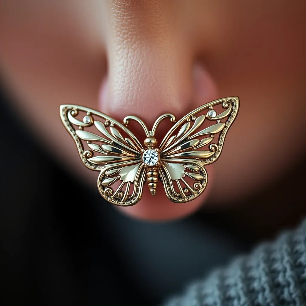 The Cultural Impact of Butterfly Nose Ring Studs