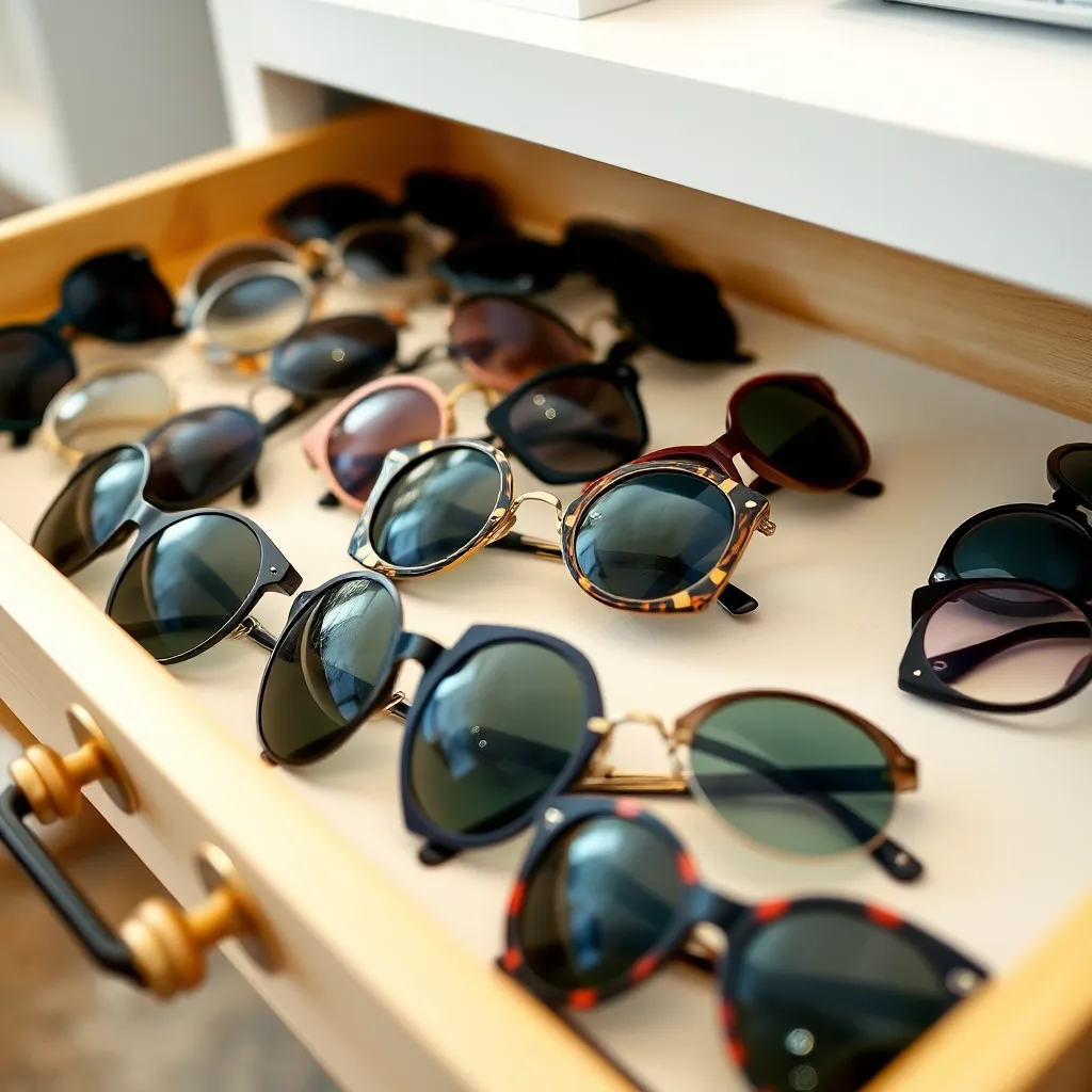 Efficient Sunglass Storage Solutions at Container Store