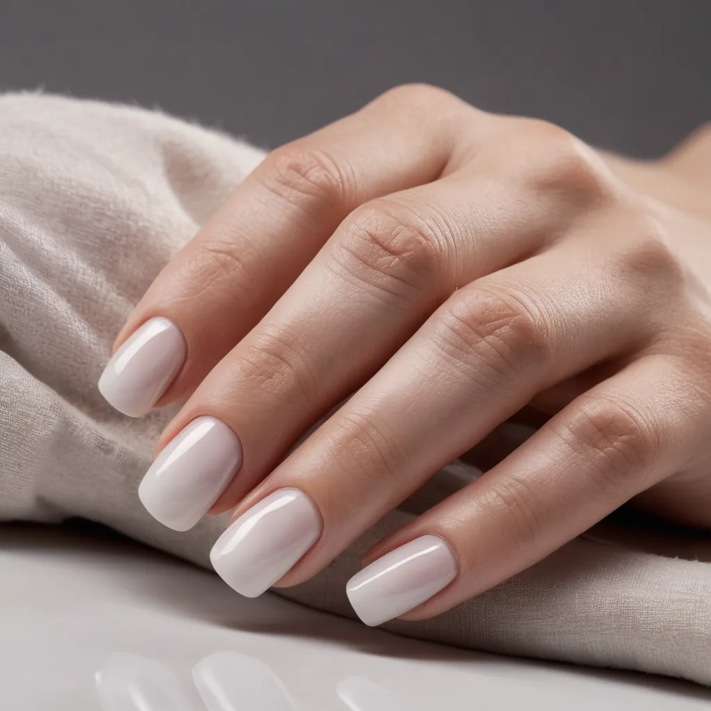 The Allure of Sheer Milky White Gel Polish